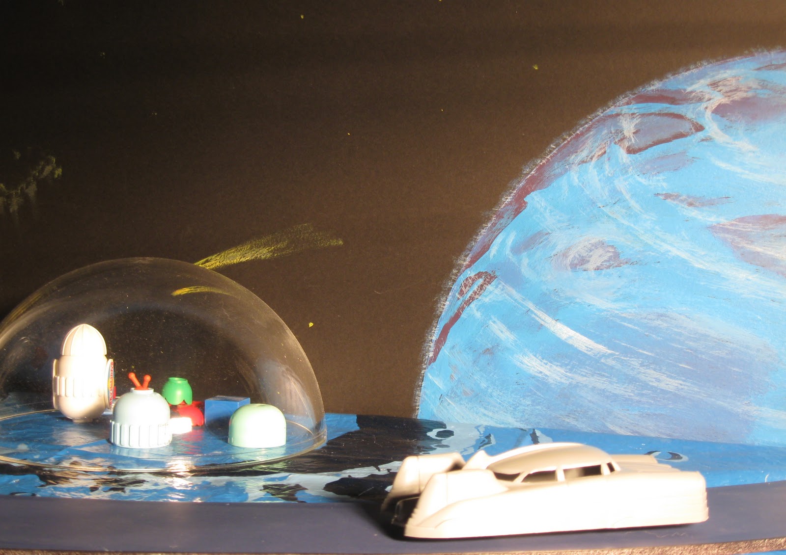 Toys and Stuff: Space Diorama