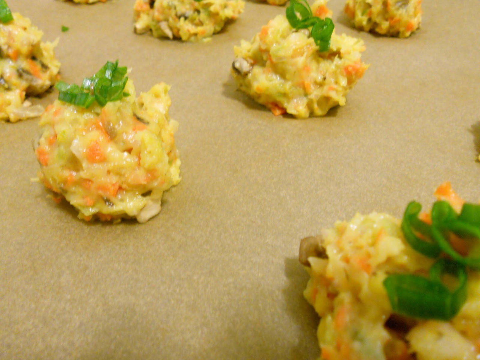 Sugar Overdose: Savory Intervention: Vegetable "Cookies"