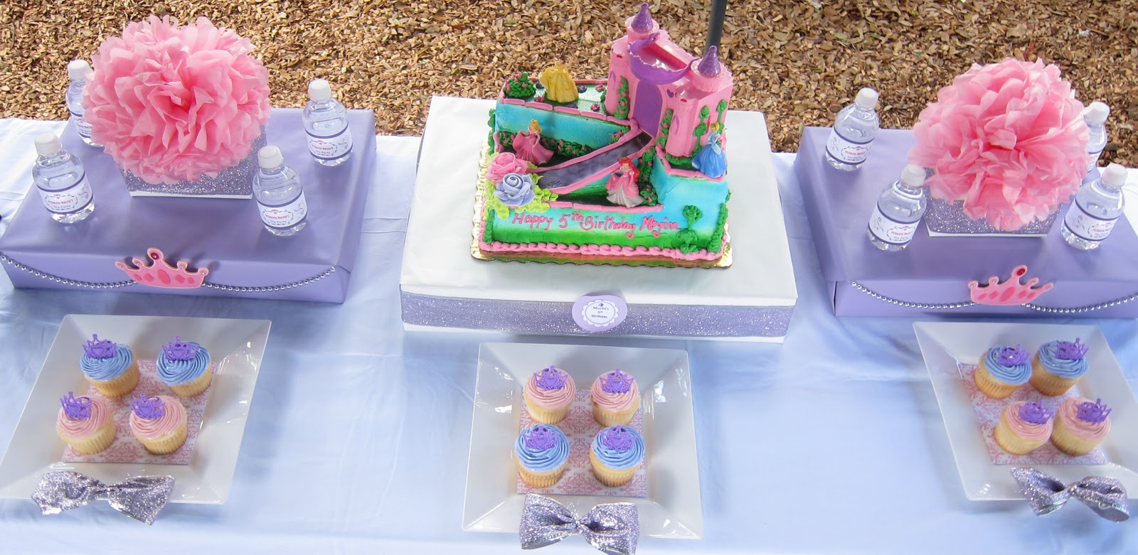 SimplyIced Party Details: Purple and Pink Princess Tea Party