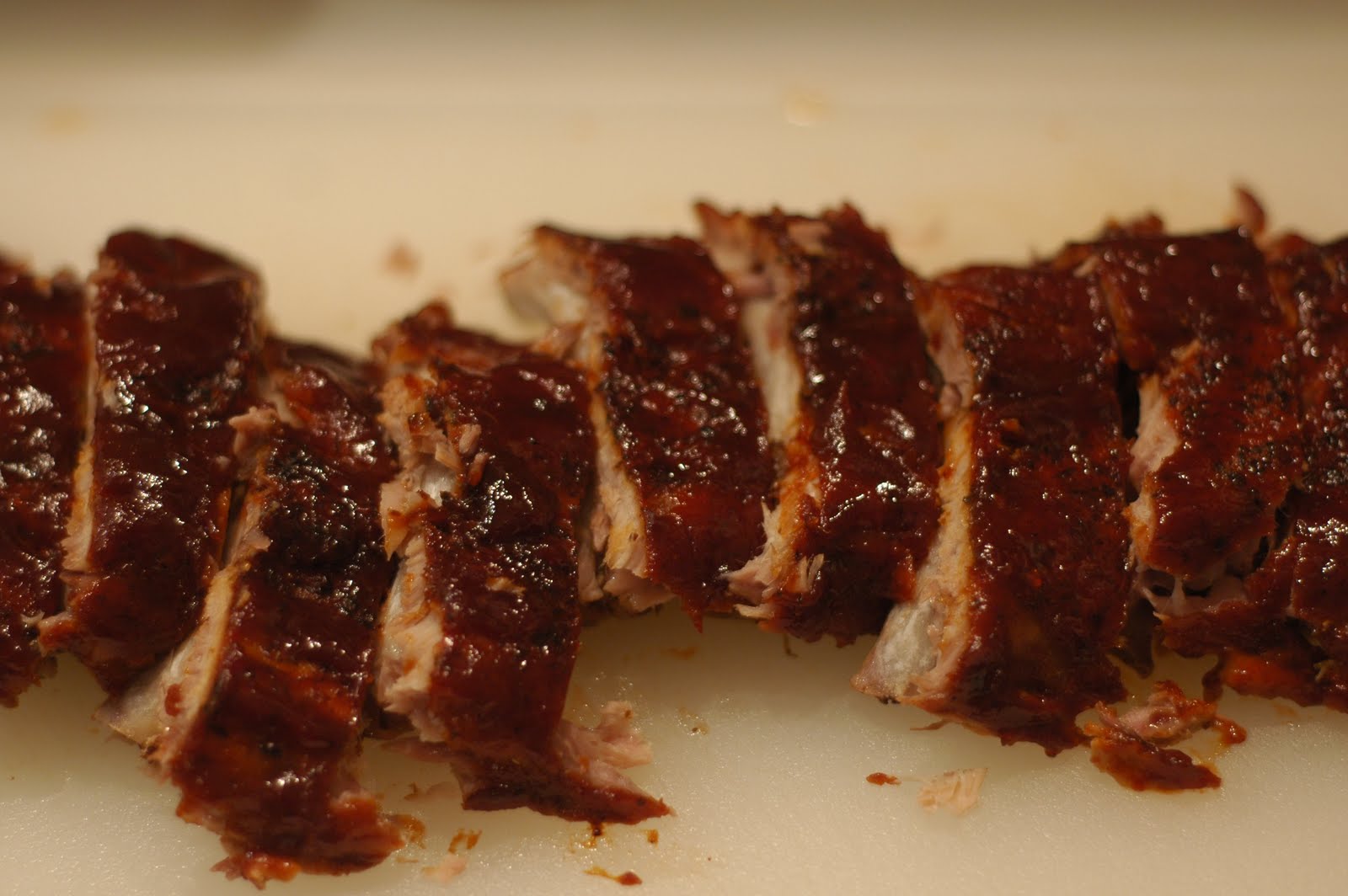A Girl and Her Kitchen: No Grill Required Tender BBQ Ribs