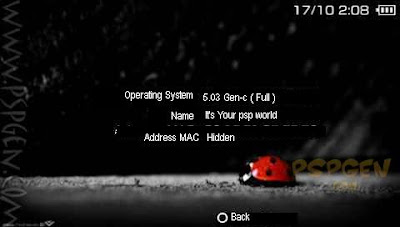 It's Your PSP World: Custom Firmware 5.03Gen-C [Step By Step Tutorial]