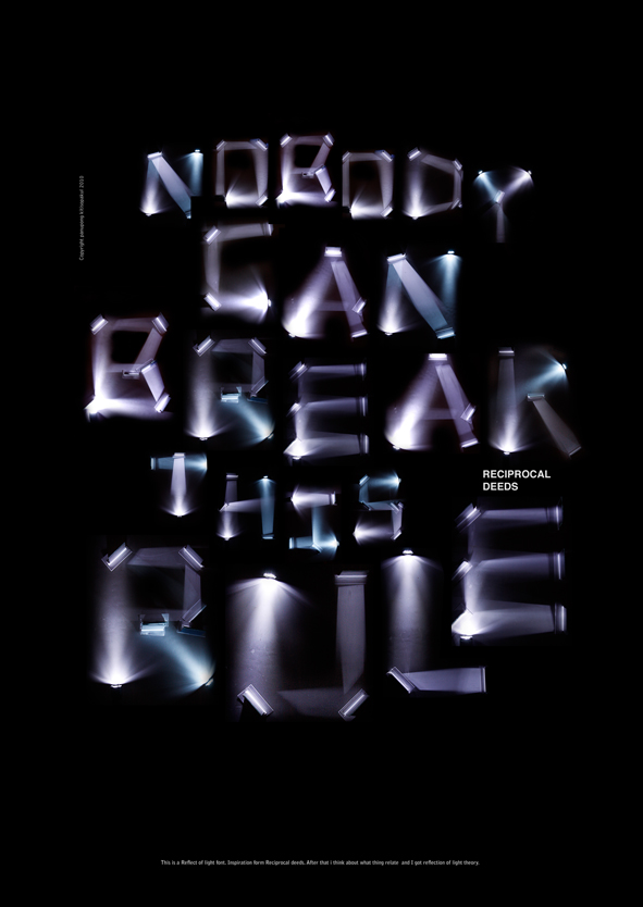 Yummygold: Experimental Typography