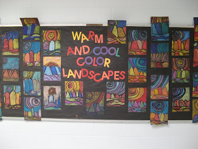Mrs. Clause's Creative Classroom: 5th Grade Landscapes