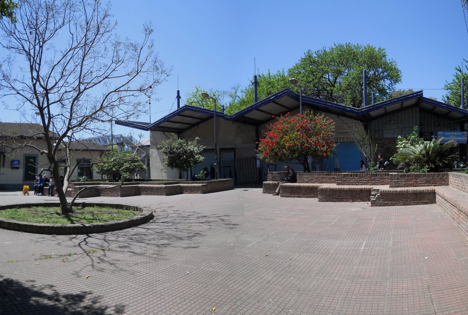 Fotos panorámicas de Claypole: Estación Claypole lado sur.