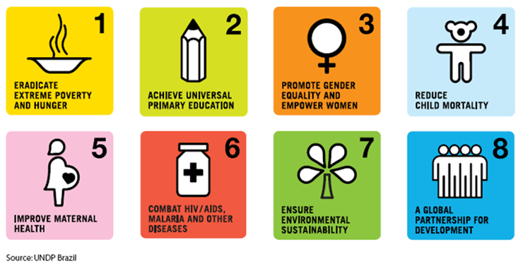 Grace's portfolio: [World] Millennium Development Goals(MDGs) 10 ...