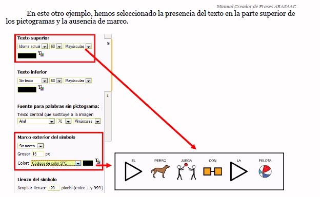 Informática para Educación Especial: Manual para el Creador de frases ...