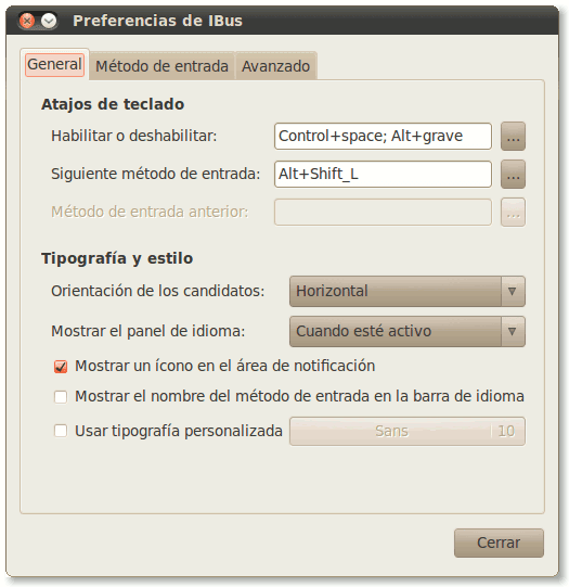 Software libre para estudiantes de idioma chino: Cómo configurar IBus ...