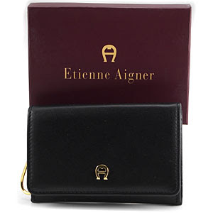 VS - House of Grande: Etienne Aigner Leather Coin/Card Case