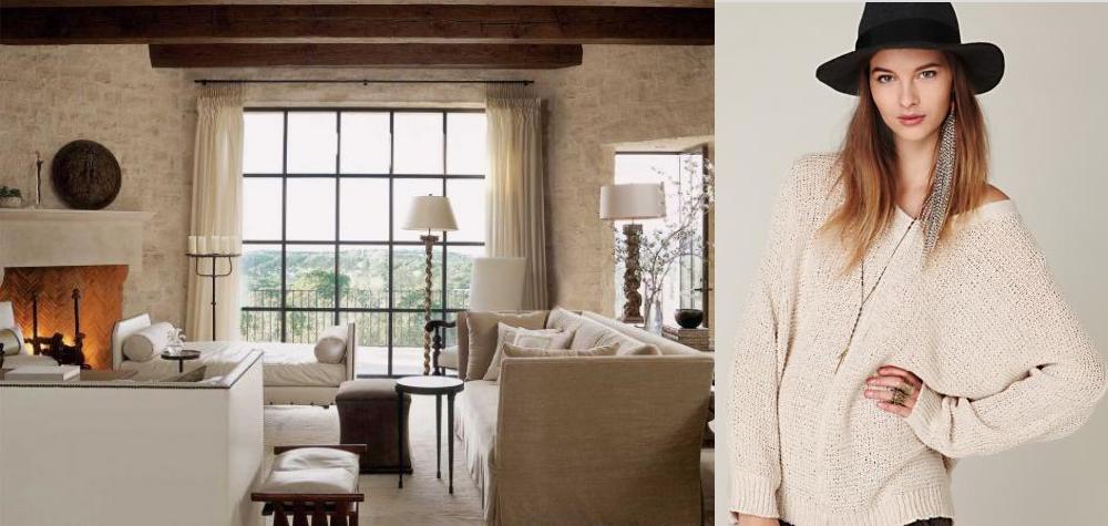 Design + Obsessed: Cozy Interiors & Clothes!