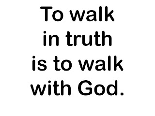 GOOD NEWS!: Walking in Truth