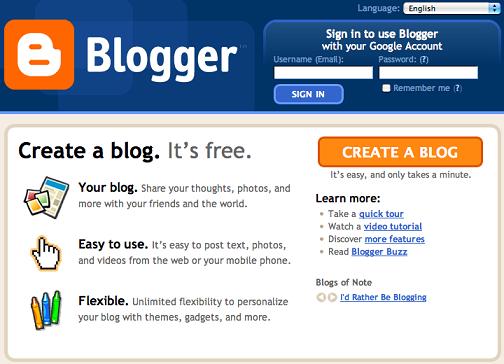 daily Digital: Google Blogger Home Page Redesigned