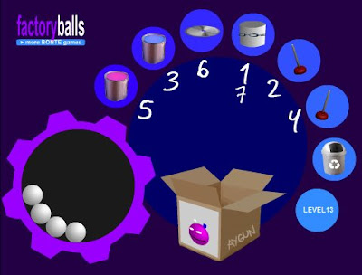 Game Walkthroughs (Oyun Çözümleri): Factory Balls 1 Walkthrough