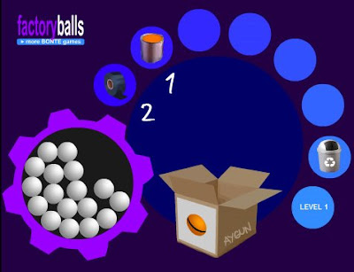 Game Walkthroughs (Oyun Çözümleri): Factory Balls 1 Walkthrough