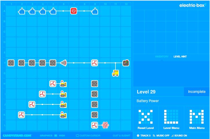 Game Walkthroughs (Oyun Çözümleri): Electric Box 2 Walktrough