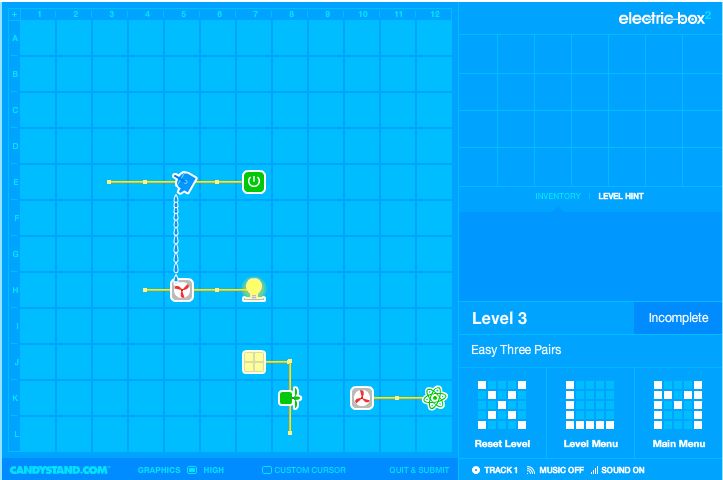 Game Walkthroughs (Oyun Çözümleri): Electric Box 2 Walktrough