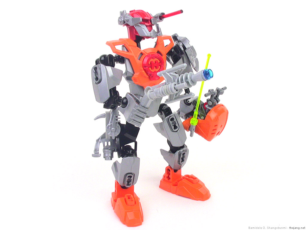 Lego Hero Factory MOC: Kalek 2.0 + QUADRO