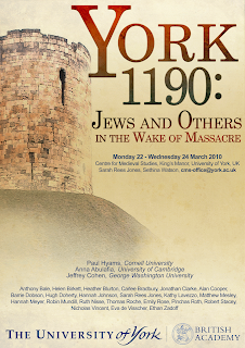 In the Middle: York 1190: Jews and Others in the Wake of Massacre