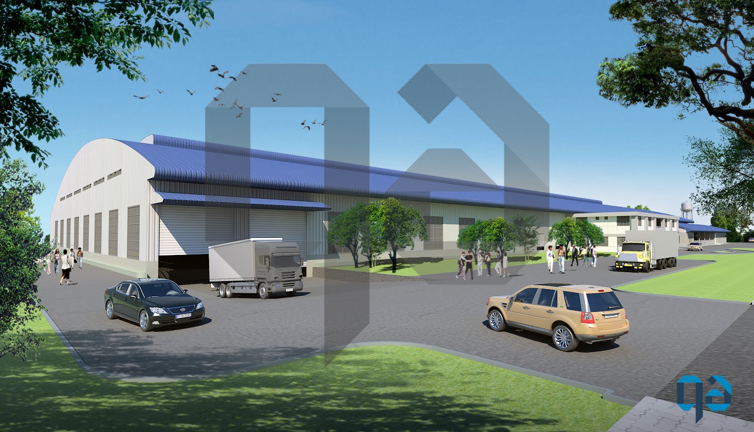 QA ARCHITECT: Nhà máy Fabtek, Tân Uyên - Bình Dương