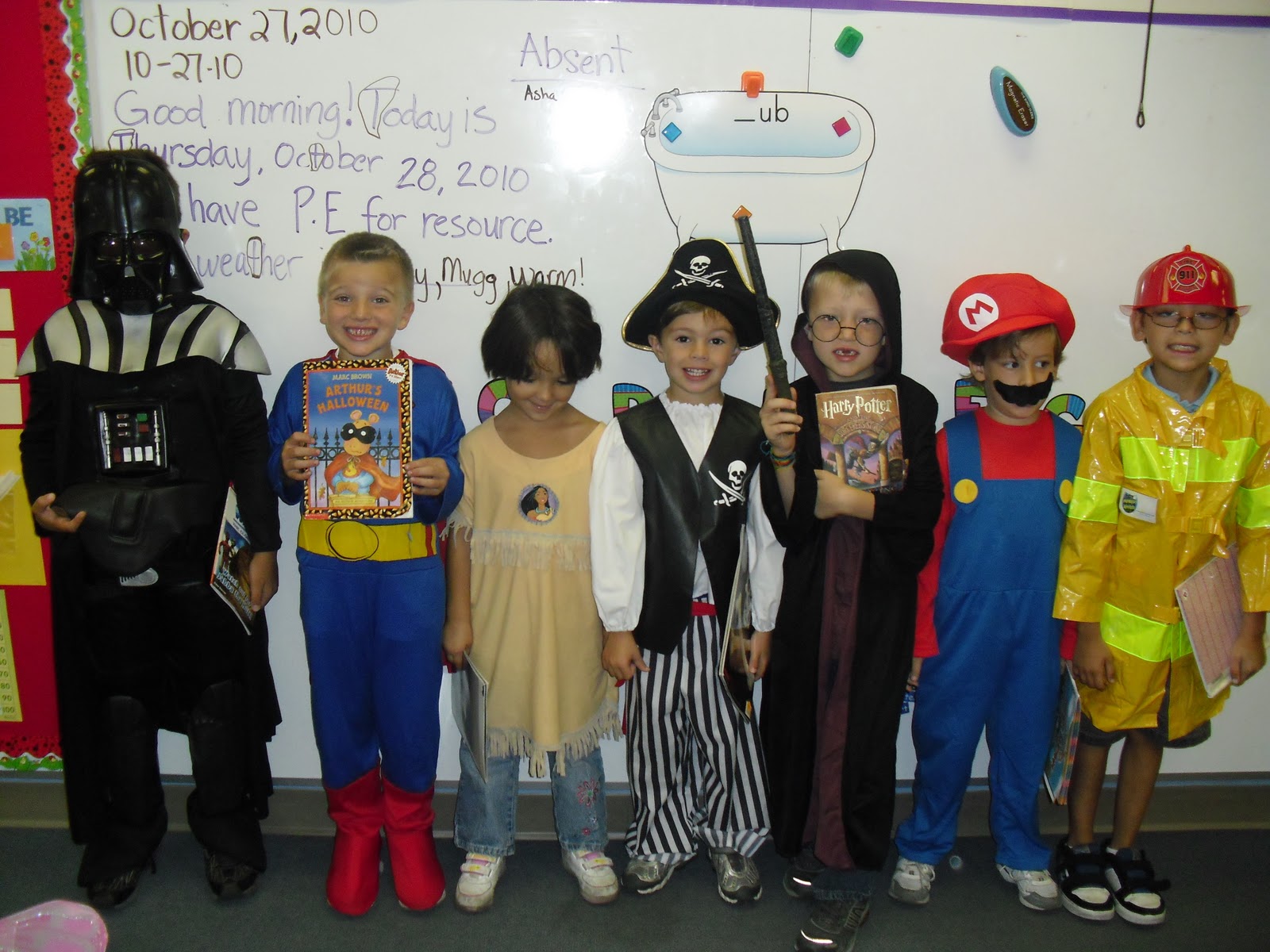 Miss Anair and Mrs. Parker's Kindergarten Class: Story Book Parade