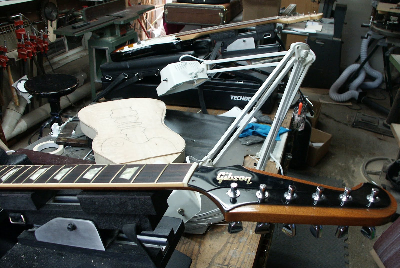 McConville Guitars : #luthiersworkstation Luthier's Workshop tips and ...