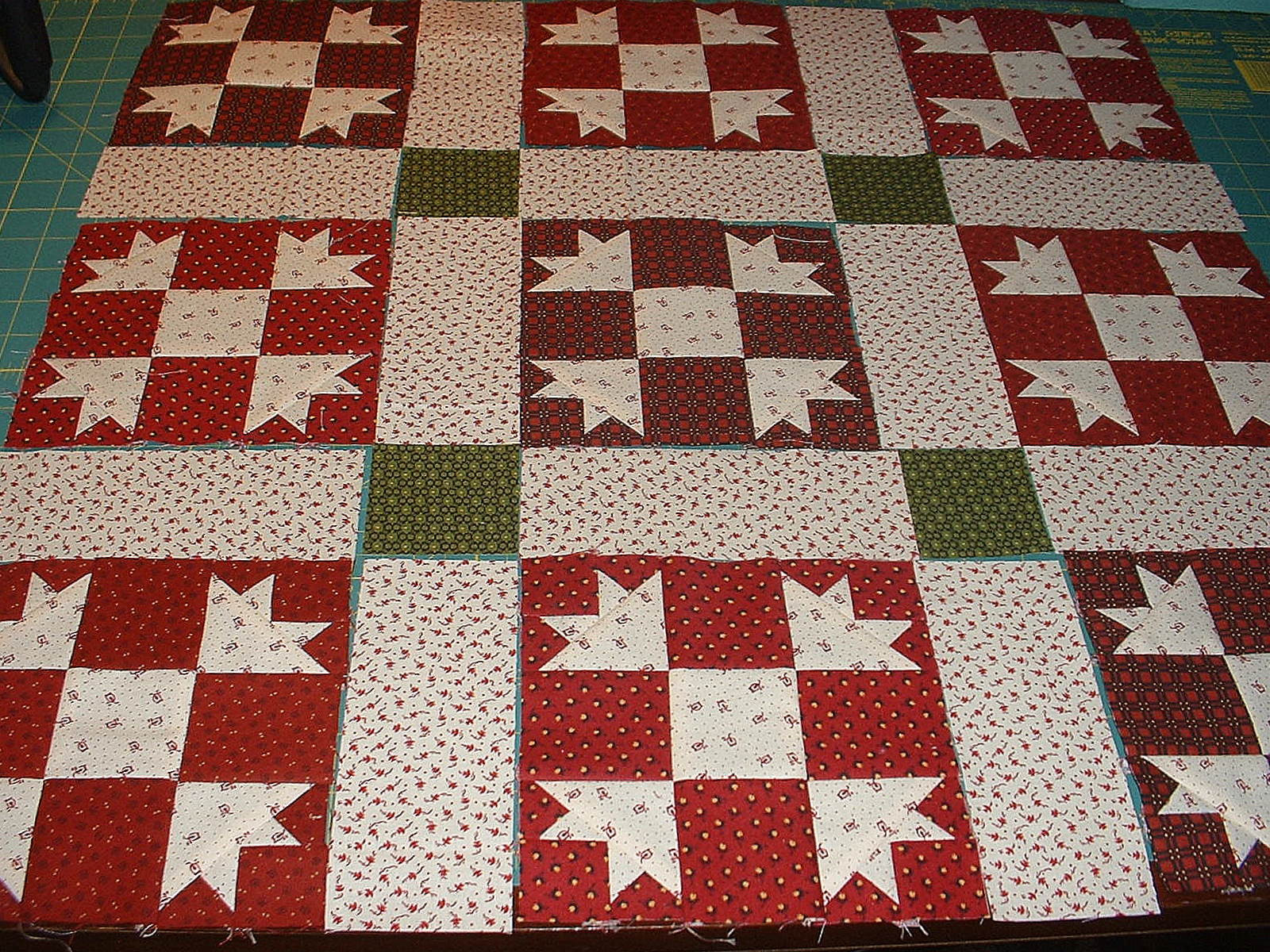 My Quilted Nest: Turkey Tracks