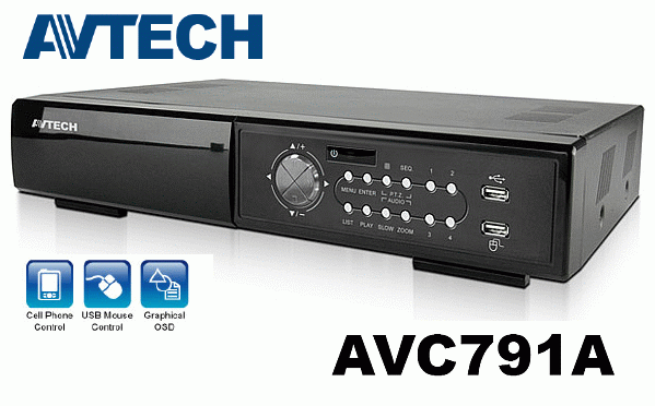 Comaxnet: DVR 4CH AVTECH AVC791