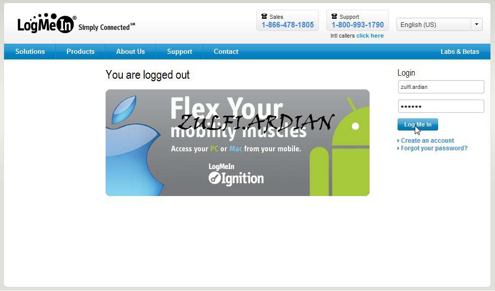Computer Tips and Useful Software: LogMe In - Remote Access to Your PC ...