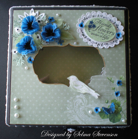 Selma's Stamping Corner and Floral Designs: Pretty Box with Feet