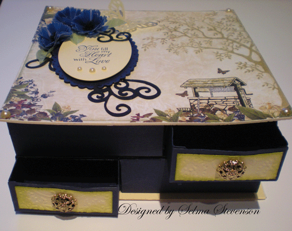 Selma's Stamping Corner and Floral Designs: Eight Drawer Box