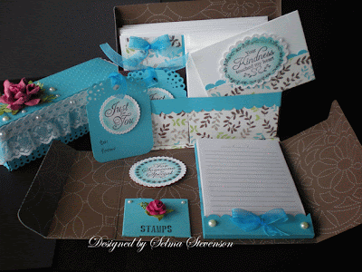 Selma's Stamping Corner and Floral Designs: Stationery Box