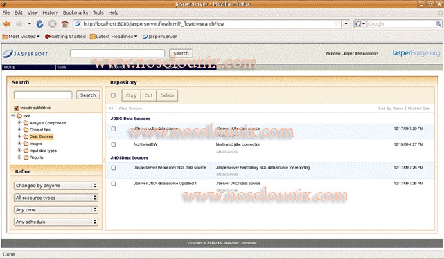 JasperAnalysis, creación de un cubo en JasperServer | No solo Unix ...
