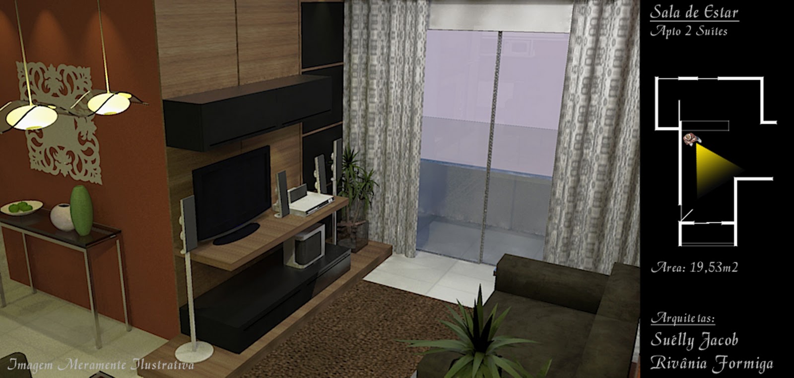 Linnea Arquitetura & Interiores: Residencial Jeová Jirê III - Modelagem ...