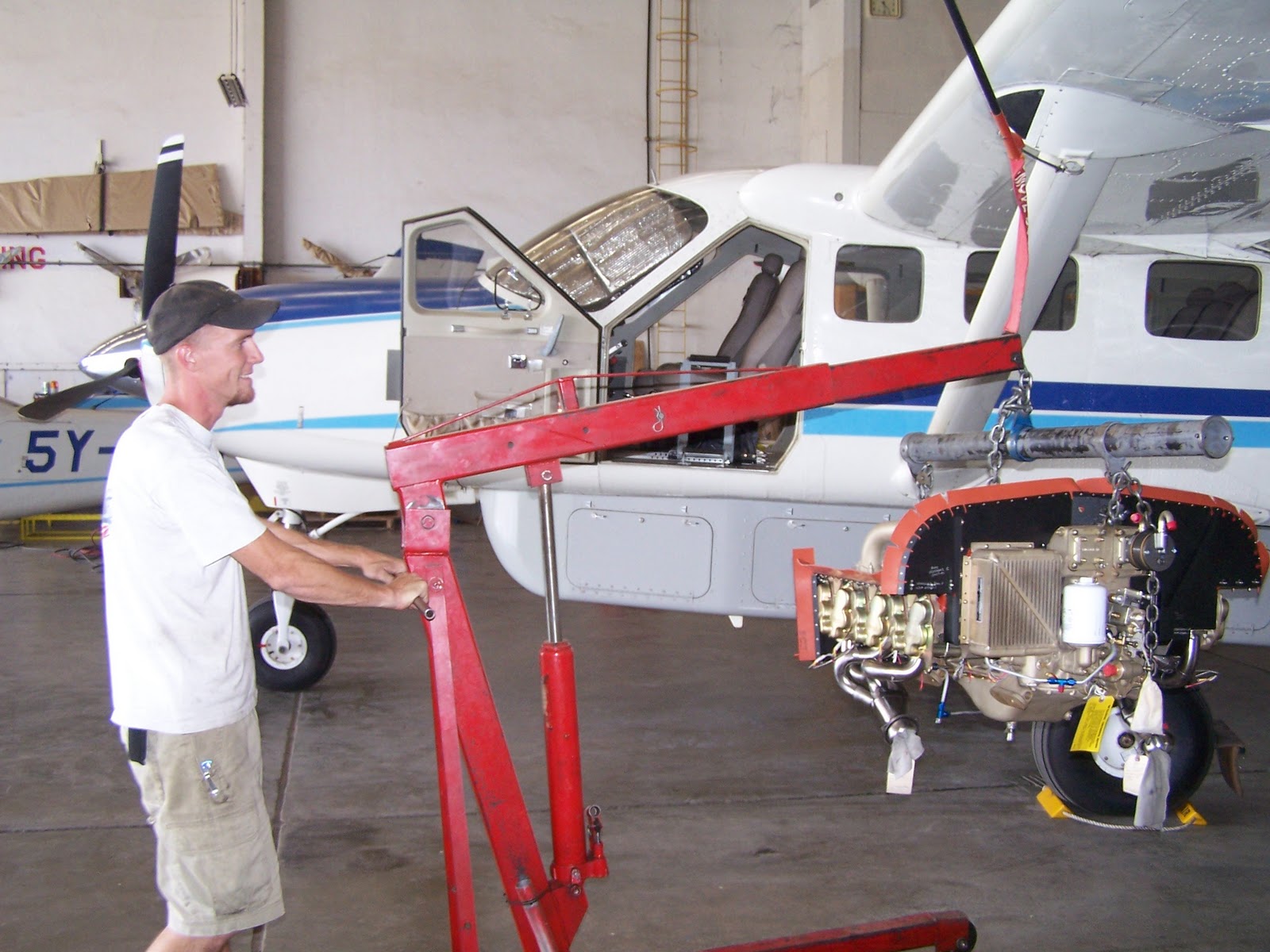 Project 206: Installation of IO-550-N into 5Y-CMA, Cessna 206...