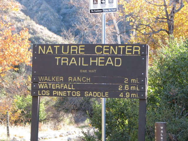 Take A Hike!: PLACERITA CANYON TRAIL TO WALKER RANCH - 12/28/08