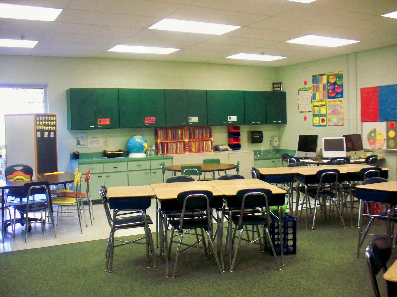 The Life of Jennifer Dawn: Classroom: Before and After