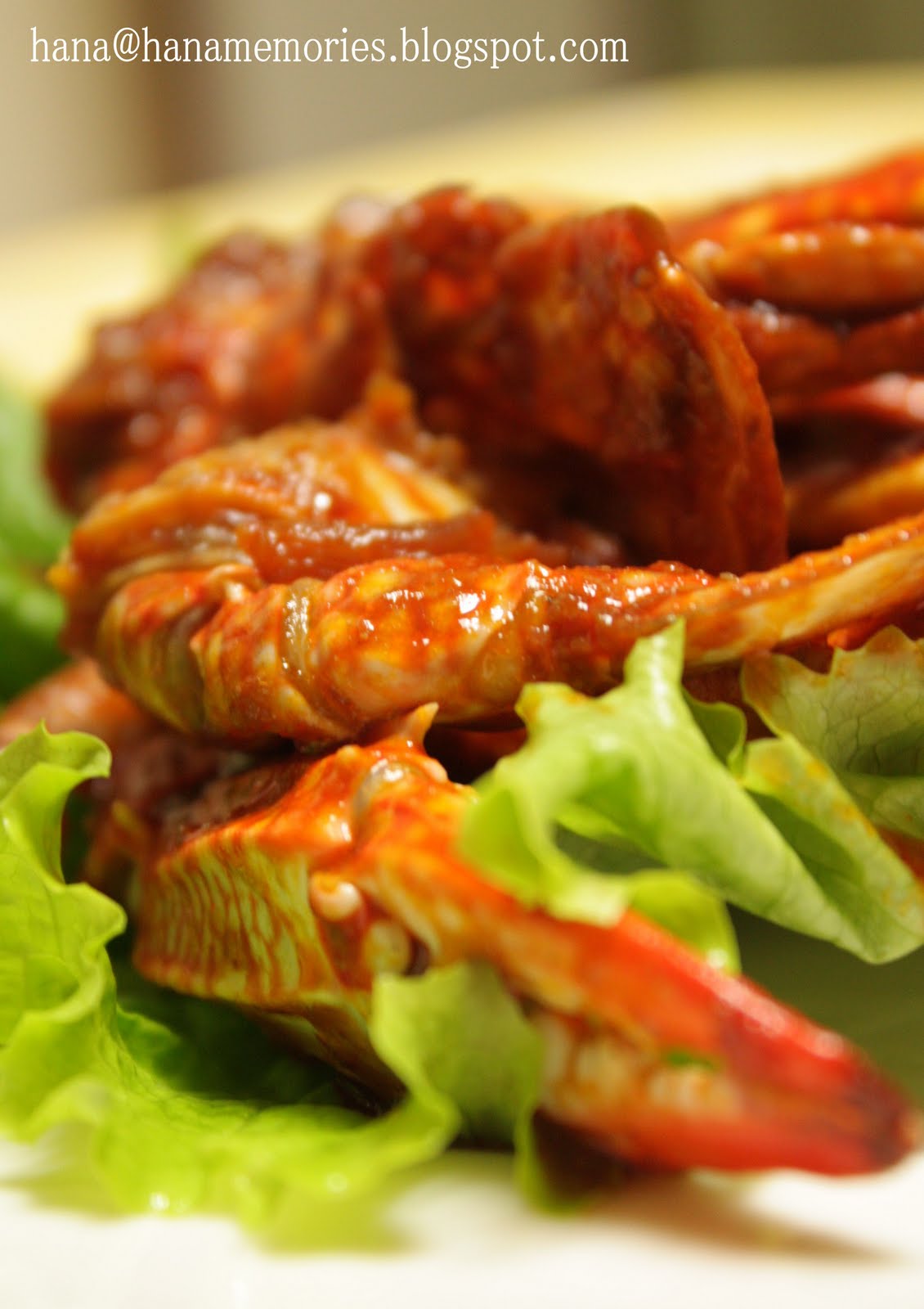 HaNa's FamiLy: Ketam Masak Merah