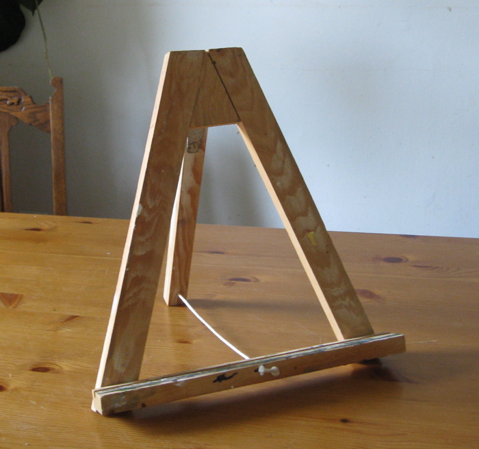 Plans Desktop Easel PDF Woodworking