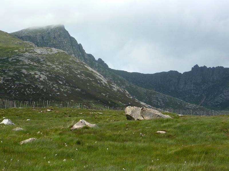Alex and Bob`s Blue Sky Scotland: Caisteal Abhail. Arran Ridge.