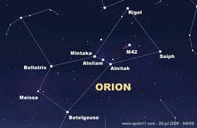Luz de Kwan Yin: Orion , 3 Marias , Alnilam