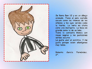 C.R.A. "LA HUECHA": DESCRIPCIÓN DE MI PERSONAJE FAVORITO