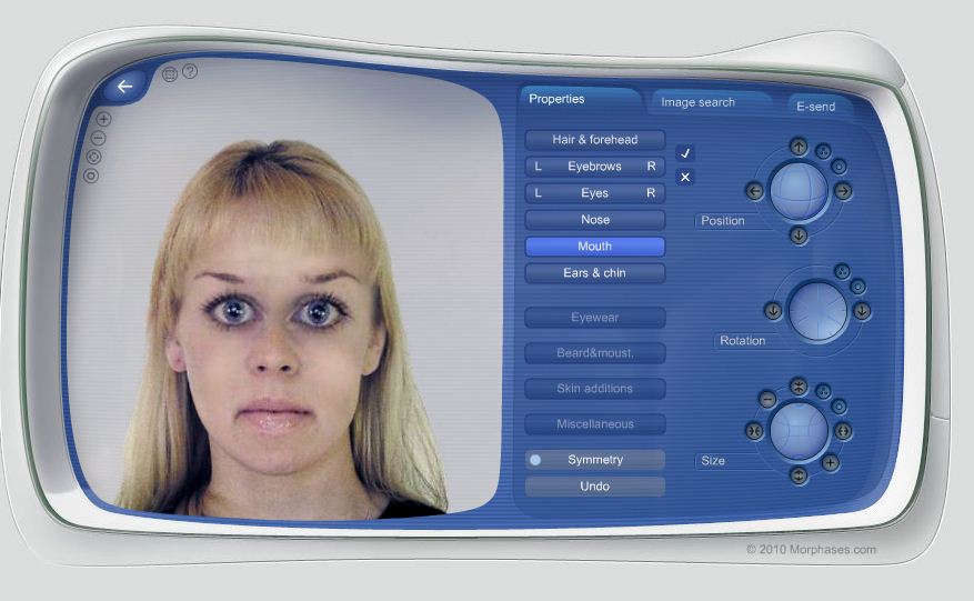 Cosas curiosas de la informática: Editor de caras...
