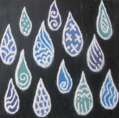 Aarti Badamikar: Thematic Rangoli: Save Water