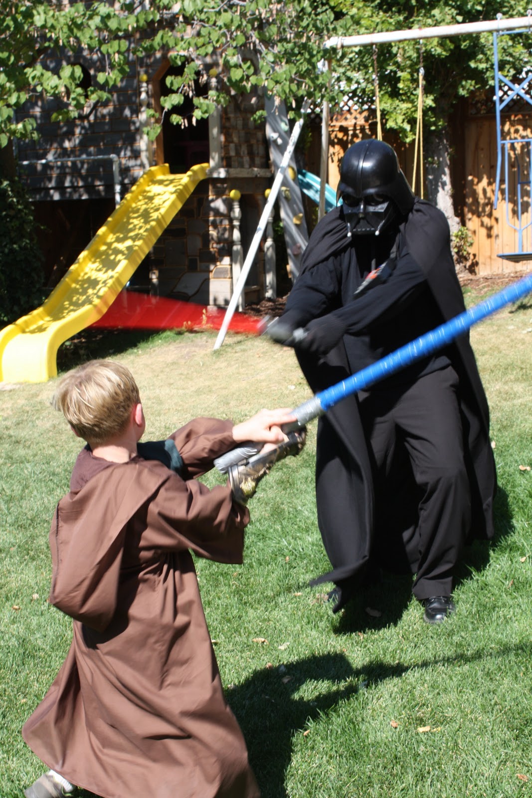 At Second Street: jedi in training