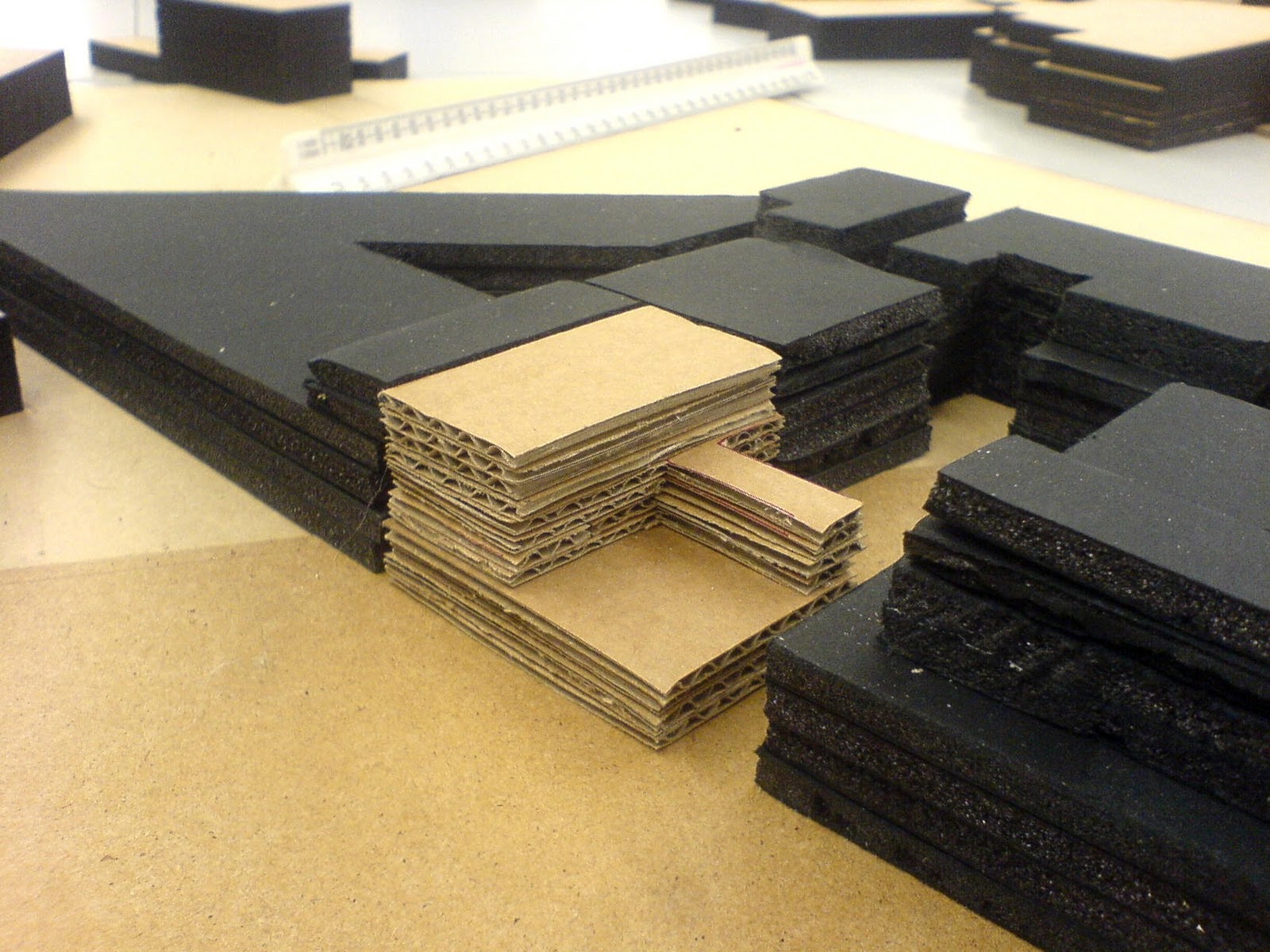 Alex Warren Architecture | Design Studio Work: Volumetric Studies Part 2