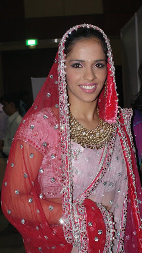 Sania Nehwal in Bridal Ramp walk Photo Gallery