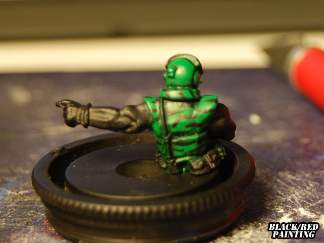 Black/Red painting studio: Poll: Catachan Tiger camo scheme