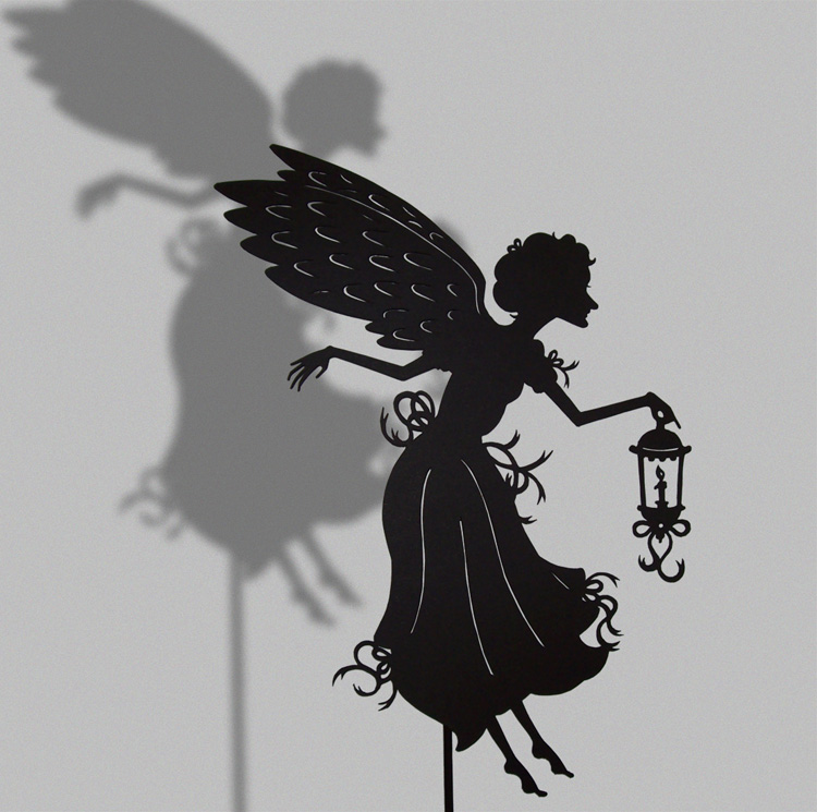 Down on Penny's Farm: Angel Shadow Puppets
