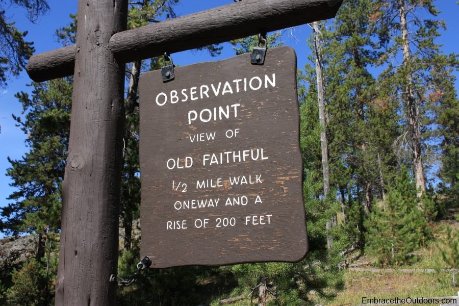 Embrace the Outdoors: Observation Point, Yellowstone NP