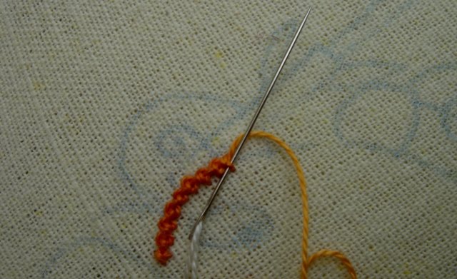 Anything Creative: Hand Embroidery - Pearl Stitch Tutorial