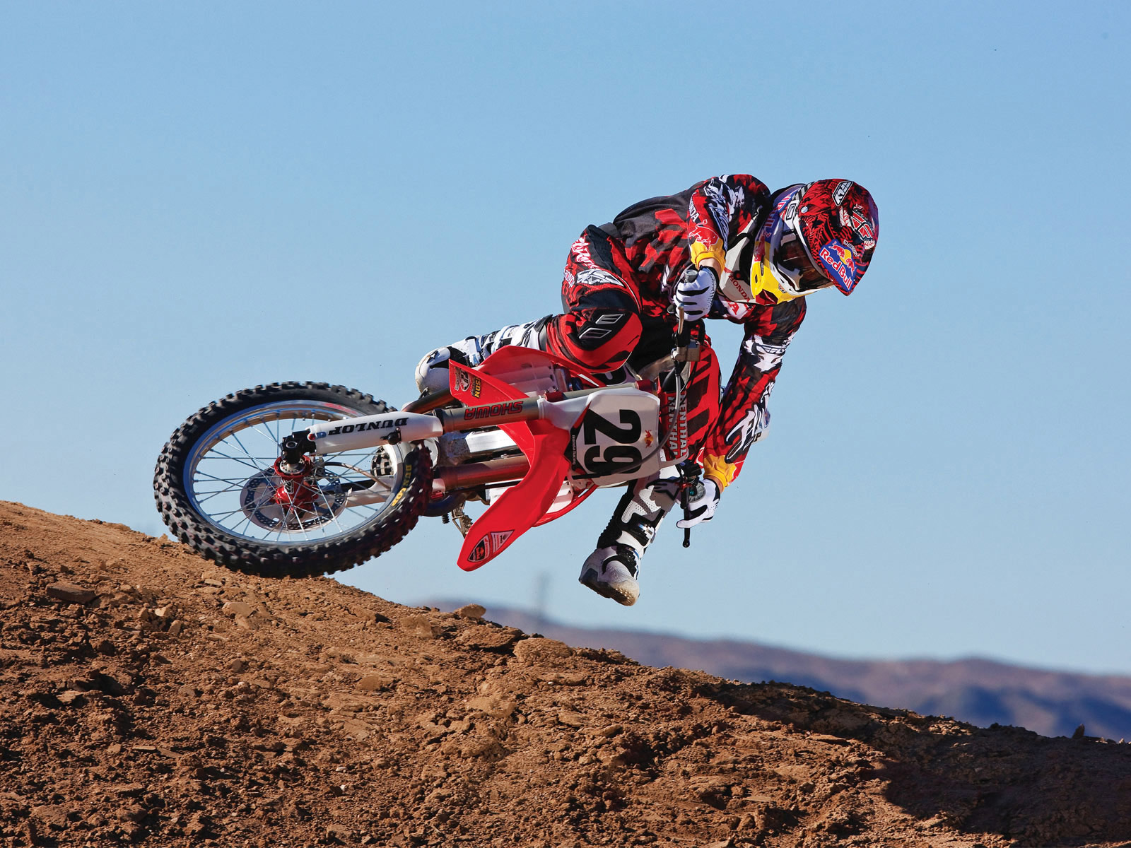 2010 Red Bull Racing Andrew Short motorcycle wallpaper